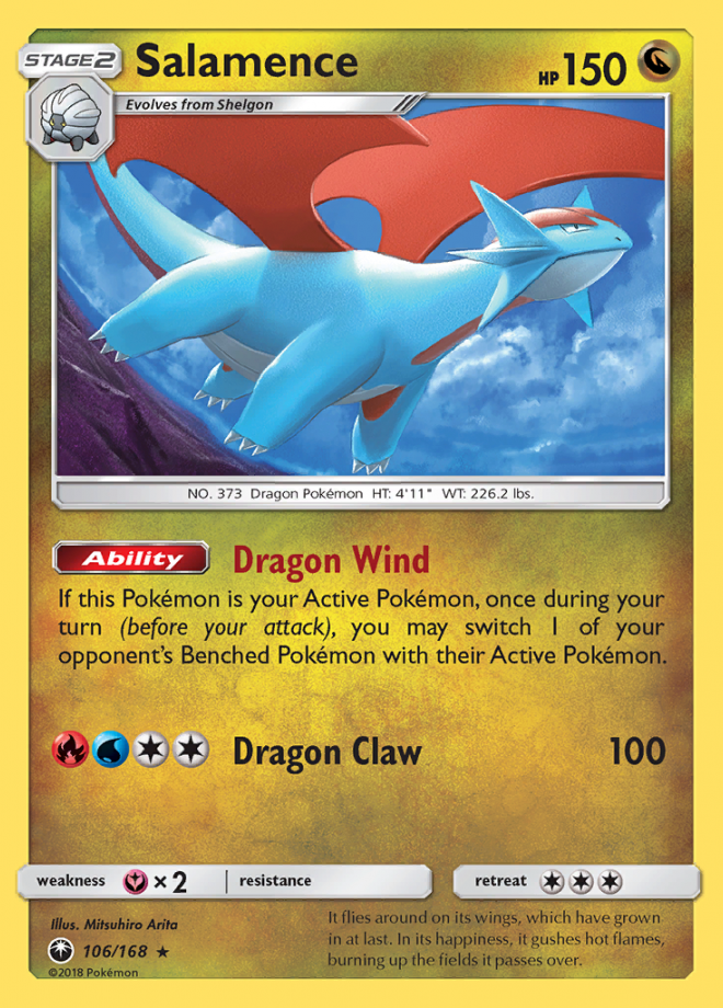 Salamence - Celestial Storm - Rare Holo - Pokemon TCG - DigitalTQ