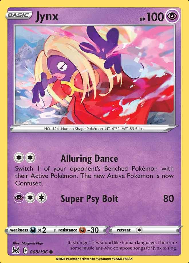 Jynx - Lost Origin - Common - Pokemon TCG - DigitalTQ