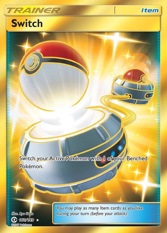 Switch Sun And Moon Secret Rare Holo Pokemon Tcg Digitaltq