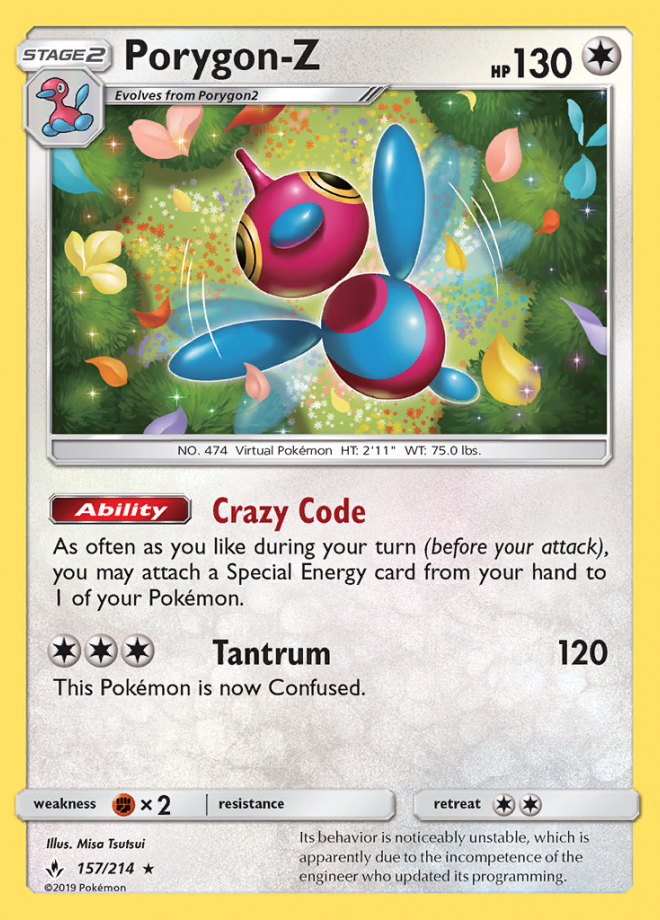 Porygon-Z - Unbroken Bonds - Rare Holo - Pokemon TCG - DigitalTQ